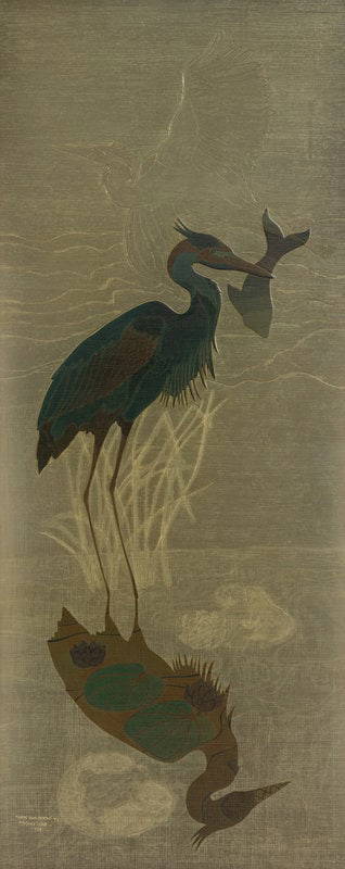 Austine Wood-comarow (american, 20th Century) Great Blue Heron, Number ...
