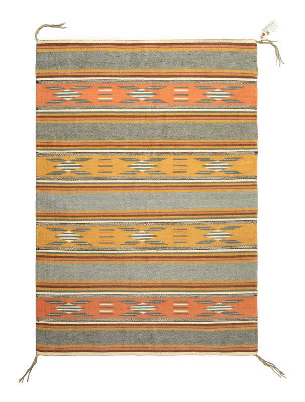 Muriel Bellie (diné, 20th Century) Navajo Wide Ruins Pattern Weaving ...