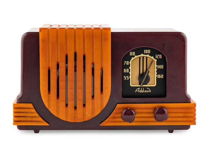 An Addison A2 Waterfall Grille Radio