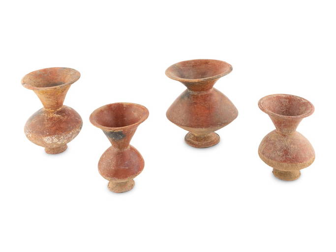 Four Neolithic Pottery Vessels