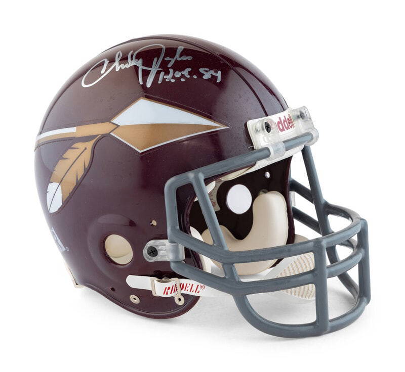 A Group Of Washington Redskins Hall Of Fame Signed Autograph Items, Auction