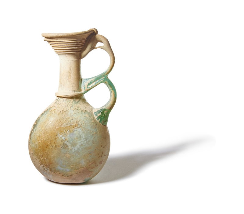 A Syro-palestinian Glass Jug Auction