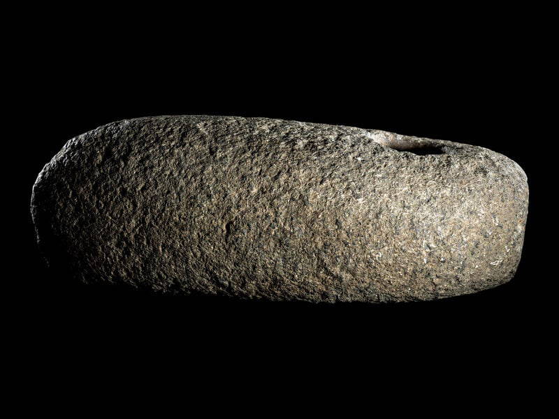 A Neolithic Basalt Battle Axe Auction