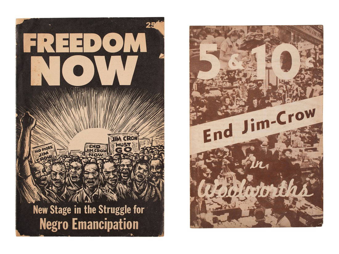 [civil Rights]. A Group Of 4 Pamphlets Related To The Fight Against ...