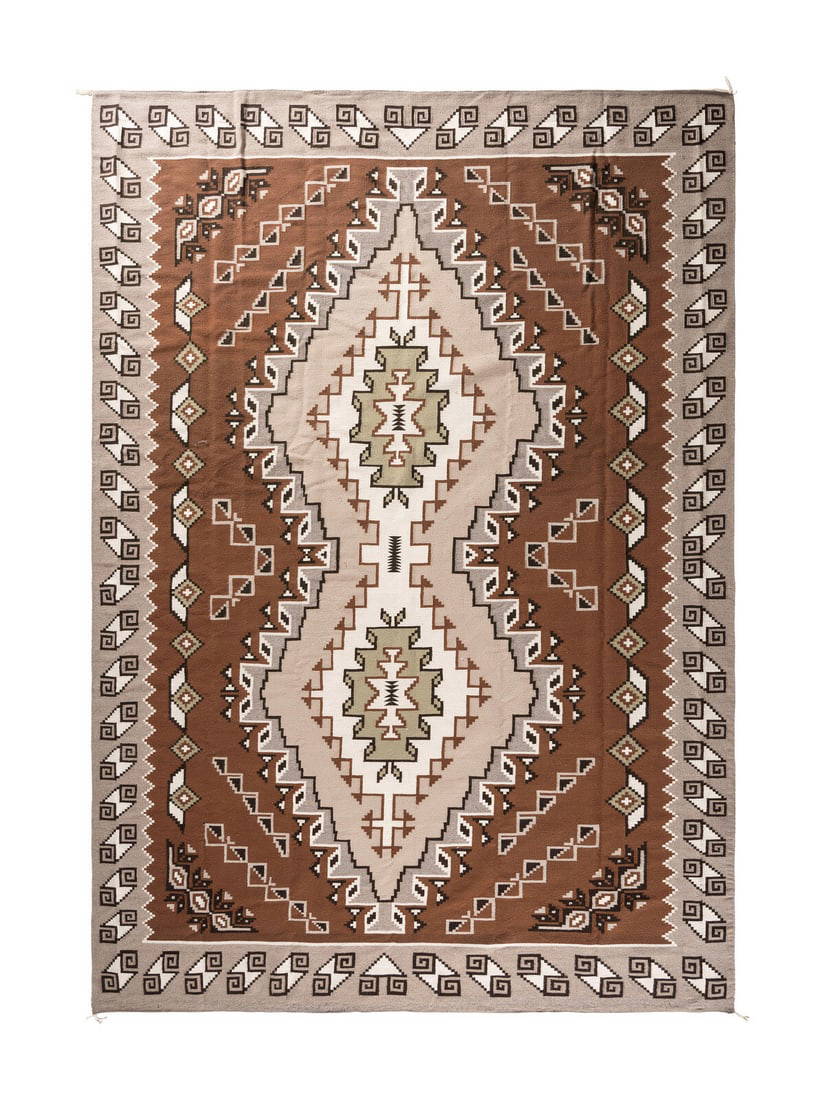 Navajo Burntwater Roomsize Weaving / Rug Auction
