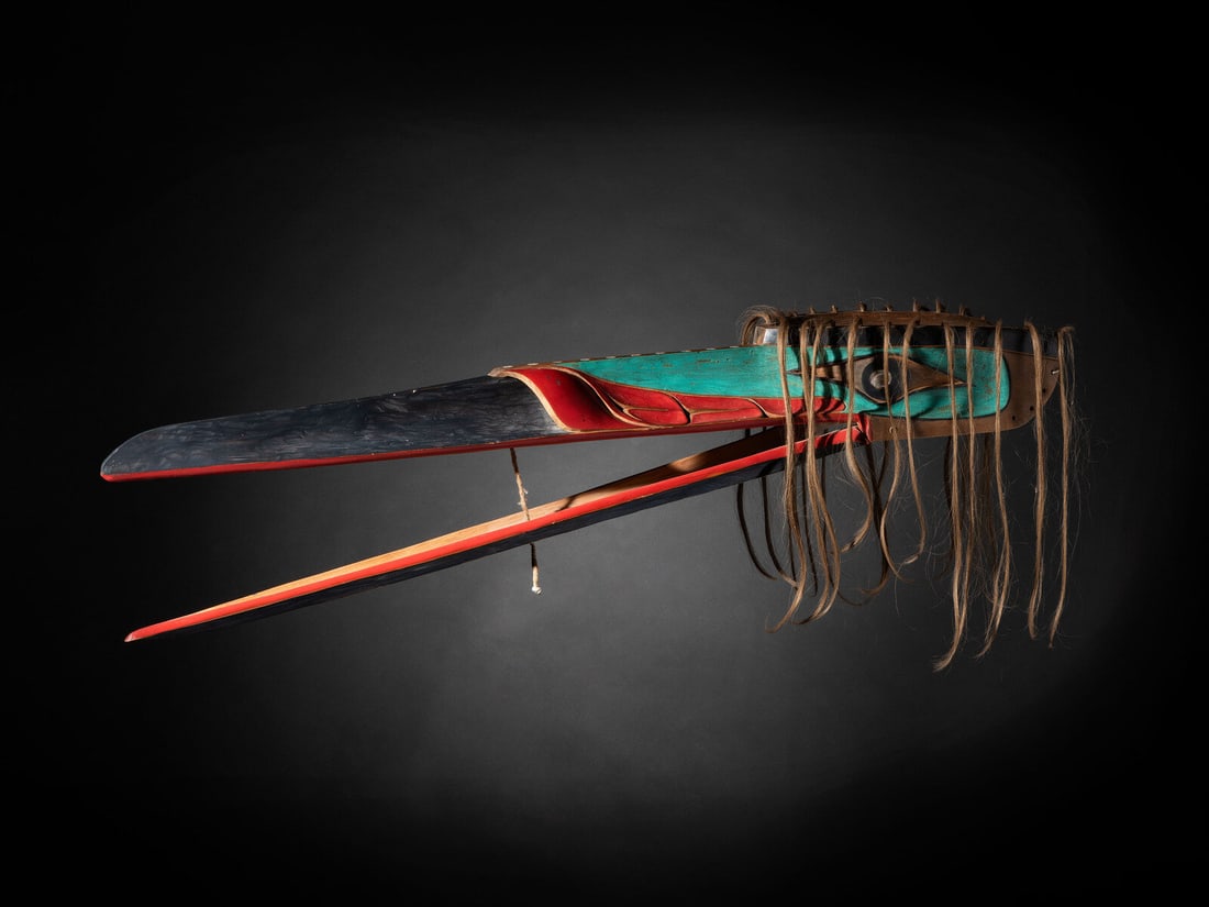 Kwakwaka'wakw Articulating Mask Of Huxwhukw Auction
