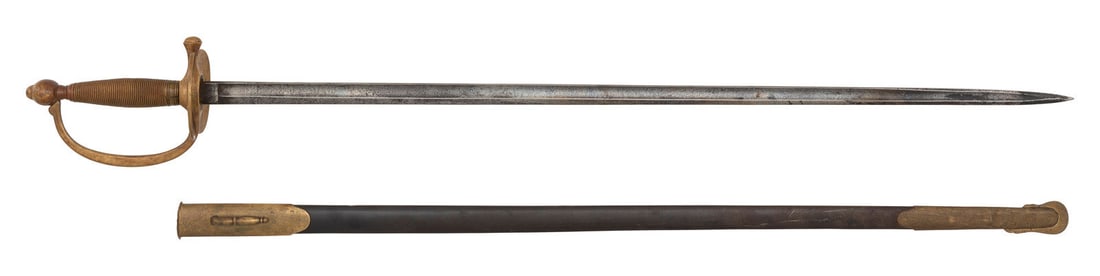 Published Collins & Co. Model 1840 Nco Sword Presented To William E ...