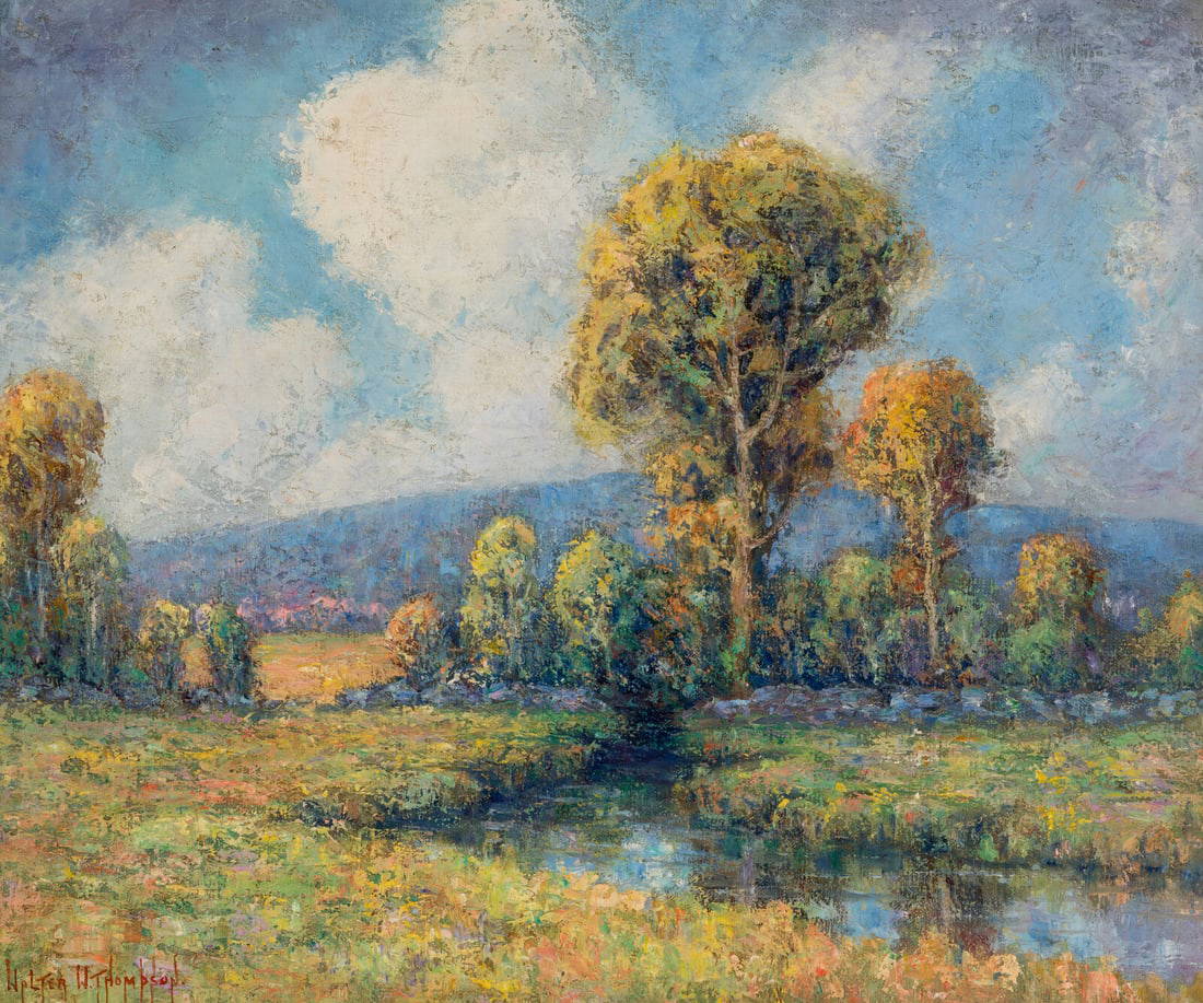 Walter Whitcomb Thompson (american, 1881-1948) Autumn Gold Auction