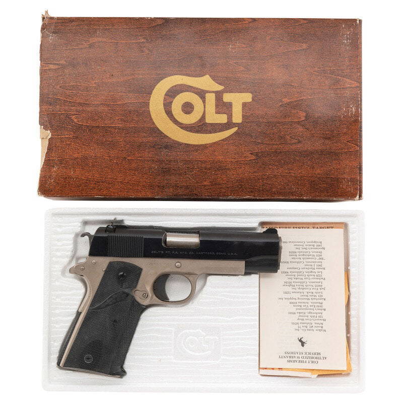 *colt Commander Custom .45 Acp In Box Auction