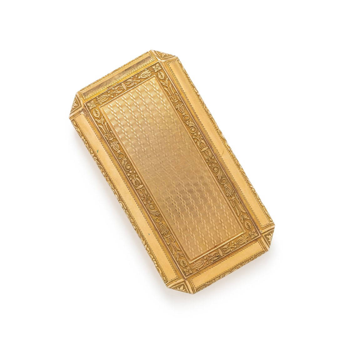 Antique, Yellow Gold Compact Auction