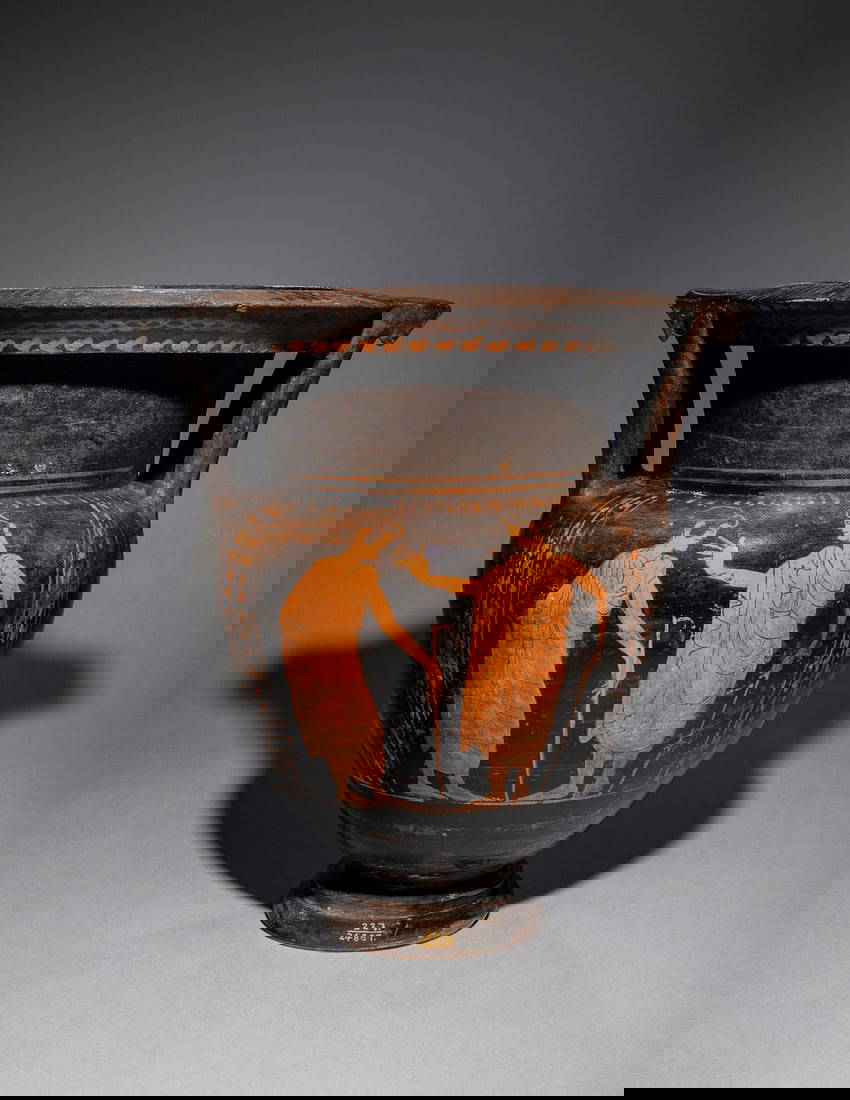 An Etruscan Red-figured Column Krater Auction