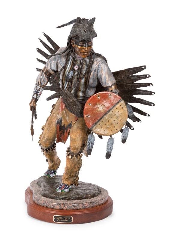 R. Scott Nickell (american, B. 1958) Sacred Circle, Edition 2/24, 2001 ...