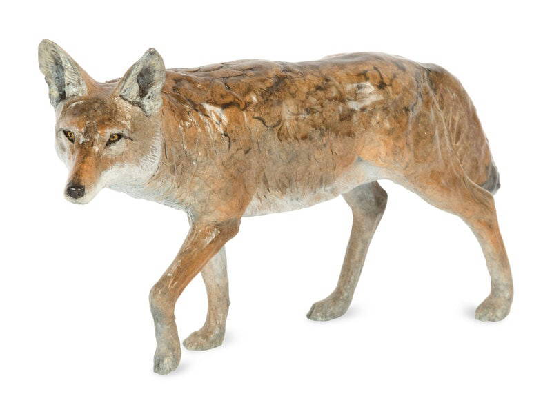 Jim Eppler (american, B. 1950) Coyote, Edition 32/50 Auction