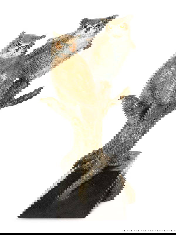 Jim Eppler (american, B. 1950) Horned Owl Ii Auction