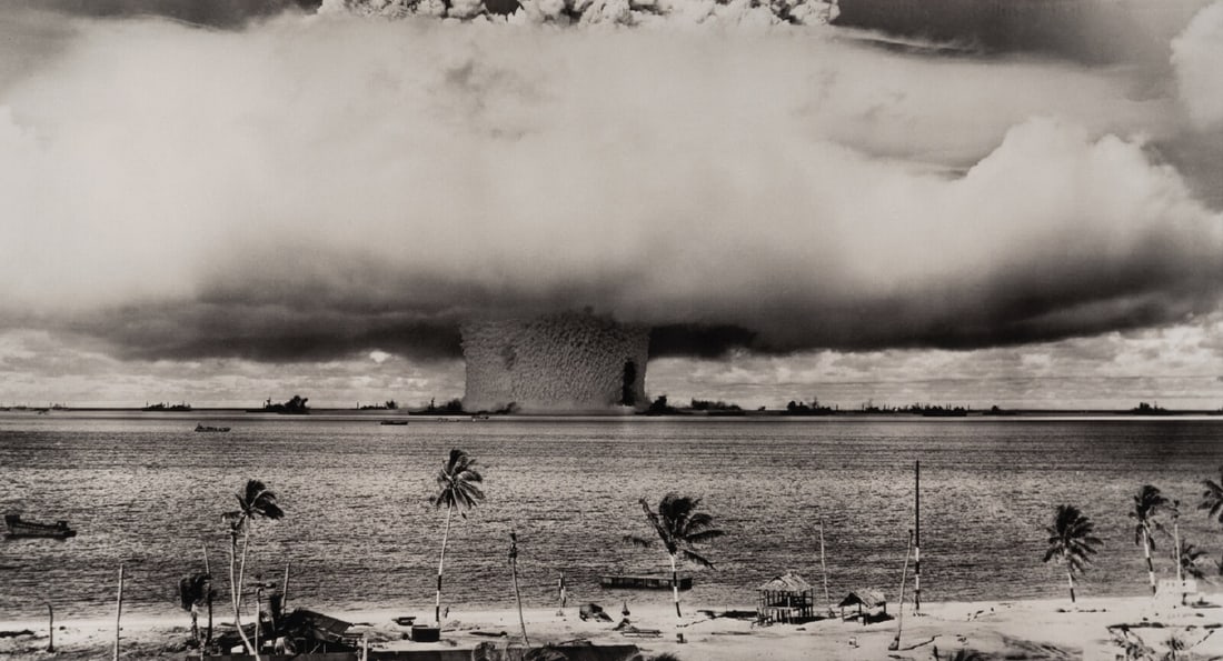 [operation Crossroads - Baker Test]. Photograph From Atomic Test At ...