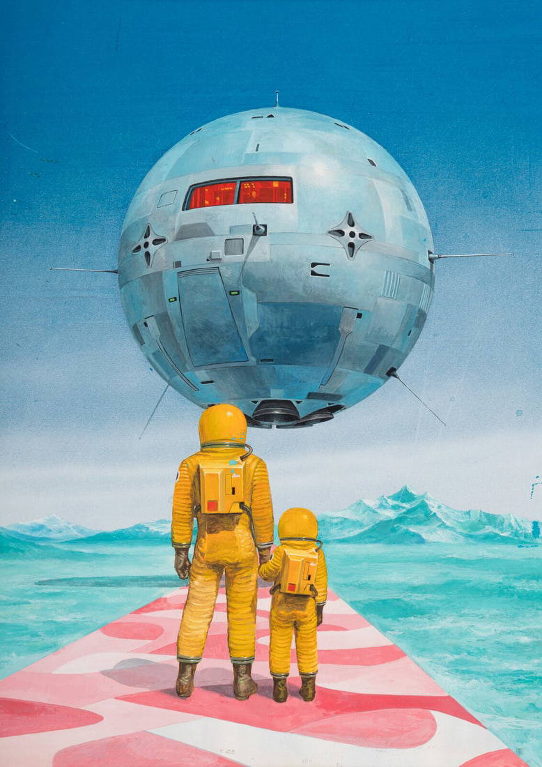 Original Painting By Unidentified Artist Used For Tokyo Cosmicon Poster ...