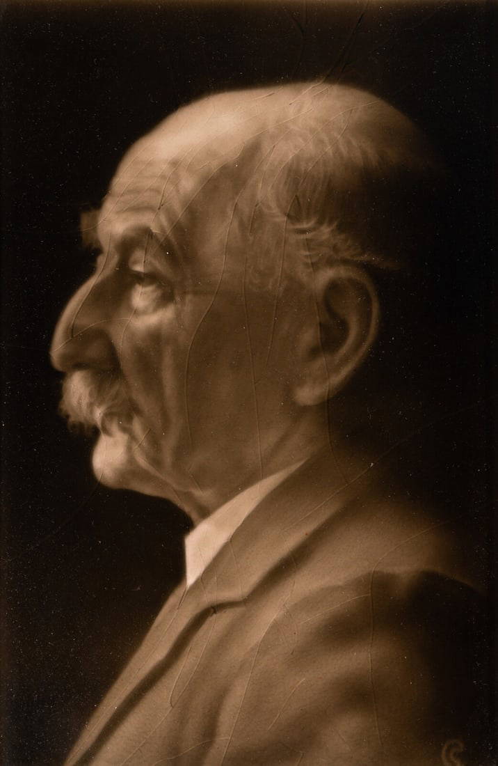 [hardy, Thomas]. Cartlidge, George, Sculptor. Portrait Photograph Of ...