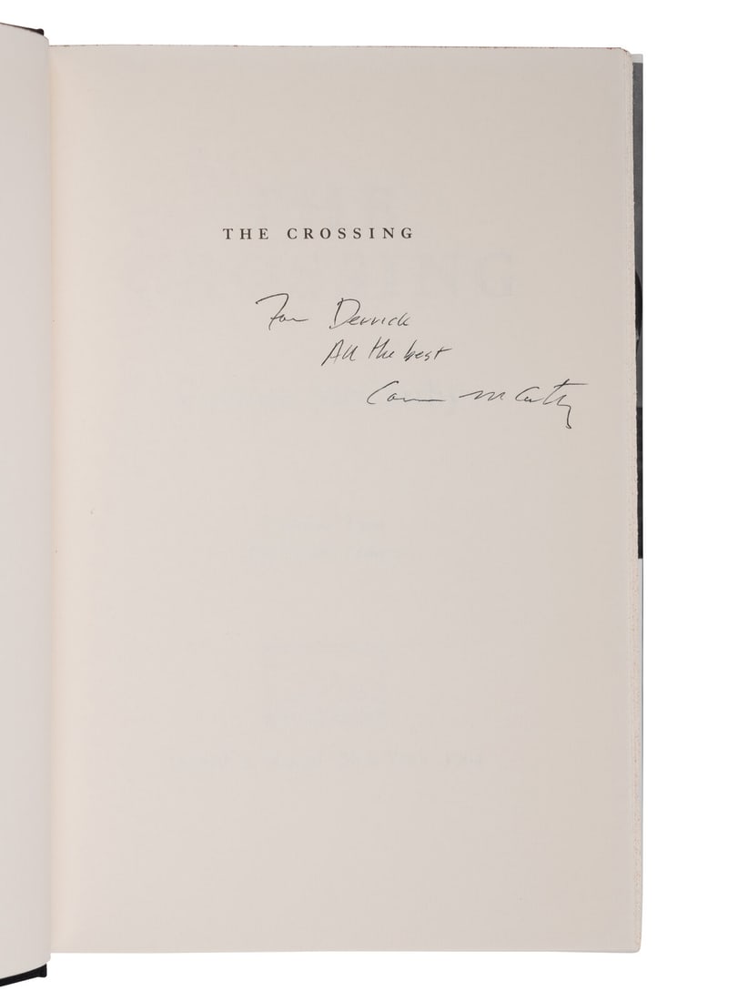 Mccarthy, Cormac (1933-2023). [the Border Trilogy:] All The Pretty ...
