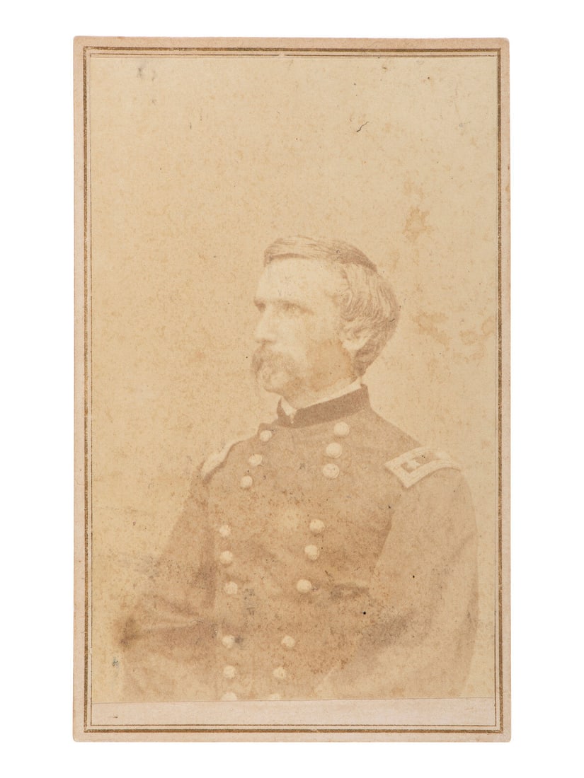 [civil War - Chamberlain, Joshua L. (1828-1914)]. Period Copy Cdv Of ...