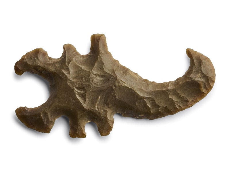 A Maya Eccentric Flint Auction