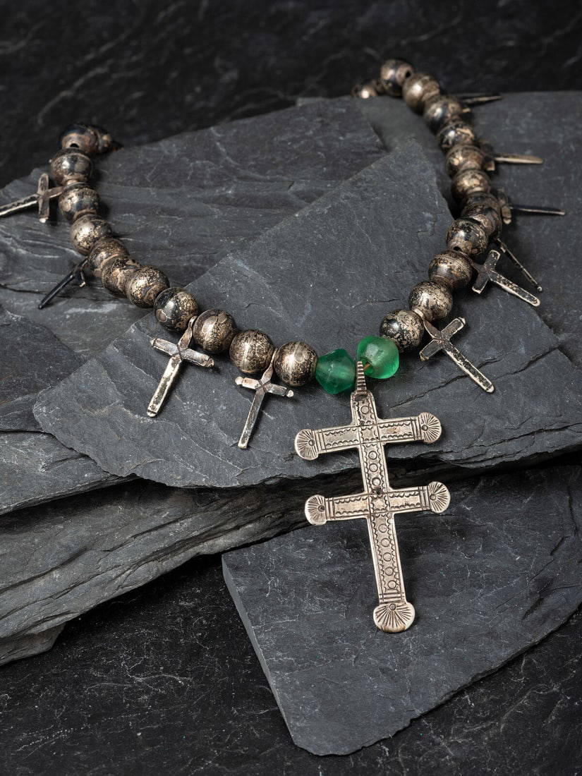 Isleta Cross Necklace Auction