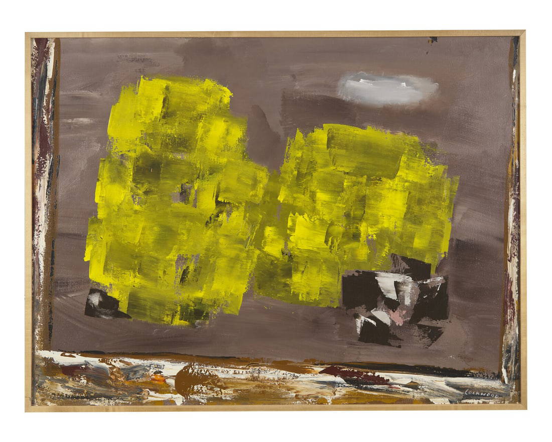 Ward Lockwood (american, 1894-1963) Fantasy In Yellow, 1960 Auction
