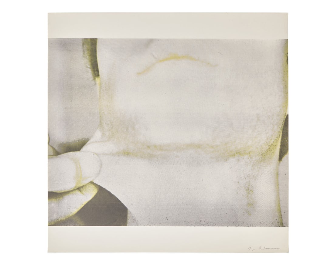 Bruce Nauman (american, B. 1941) Studies For Holograms (a-e), 1970 Auction