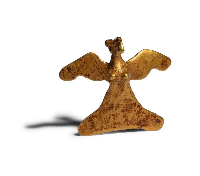 A Costa Rican Gold Avian Pendant Auction