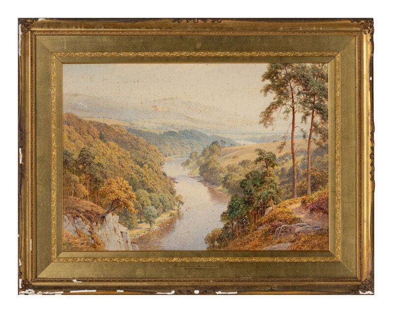 Sutton Palmer (british, 1854-1933) Windermere From Lowwood Auction