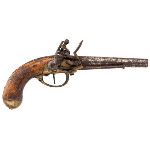 Artificially Aged Reproduction French Model 1777 Charleville Pistol