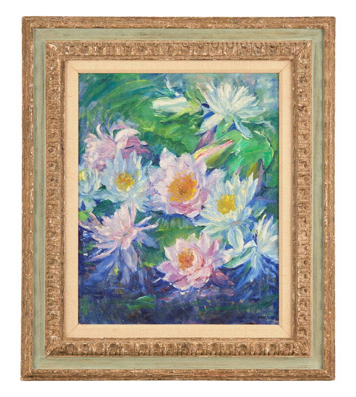 William Malherbe (french, 1884-1952) Nénuphars, 1947 Auction