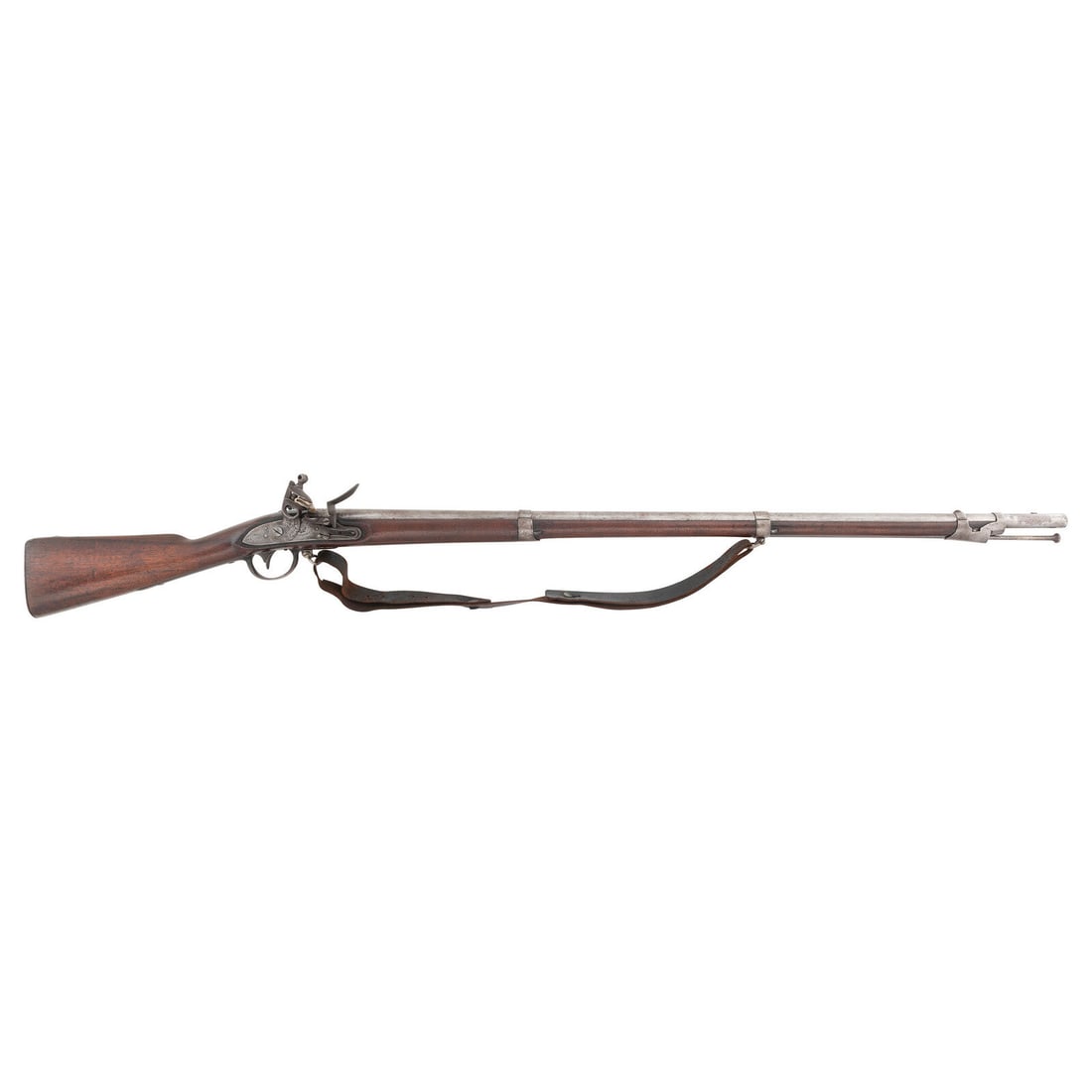 Us Springfield Model 1815 Type Ii (1812 Type Ii) Flintlock Musket Dated ...