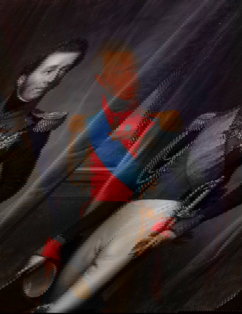 François-joseph Kinson (french, 1770-1839) Portrait Of Louis Antoine Of ...