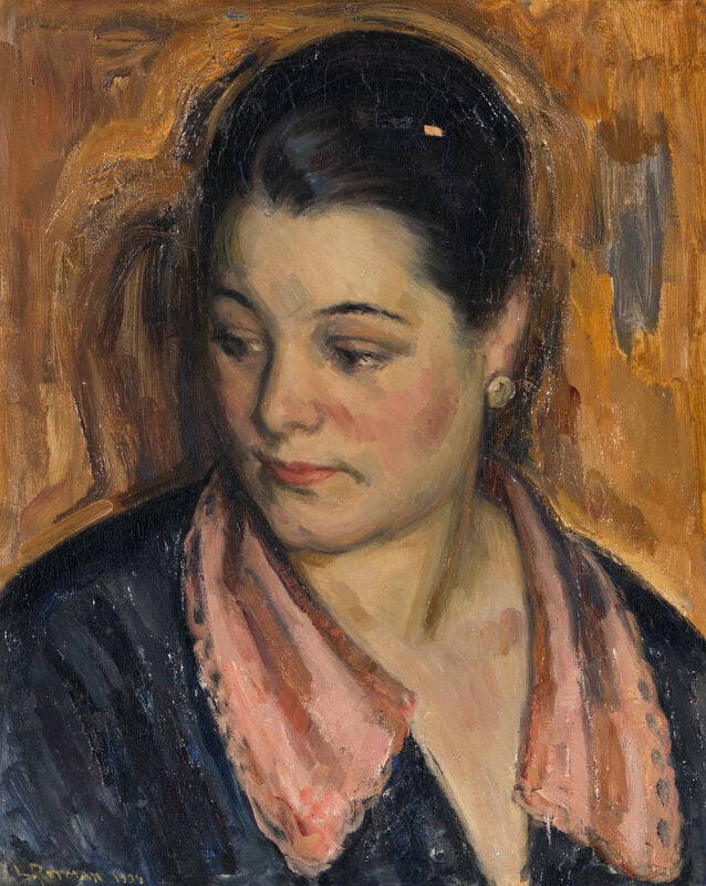 Louis Ritman (american, 1889-1963) Portrait Of A Woman, 1930 Auction