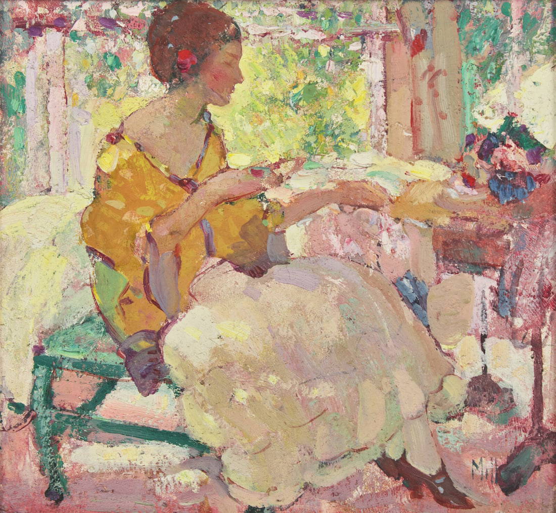 Richard Edward Miller (american, 1875-1943) Seated Lady - Jun 08, 2025 ...