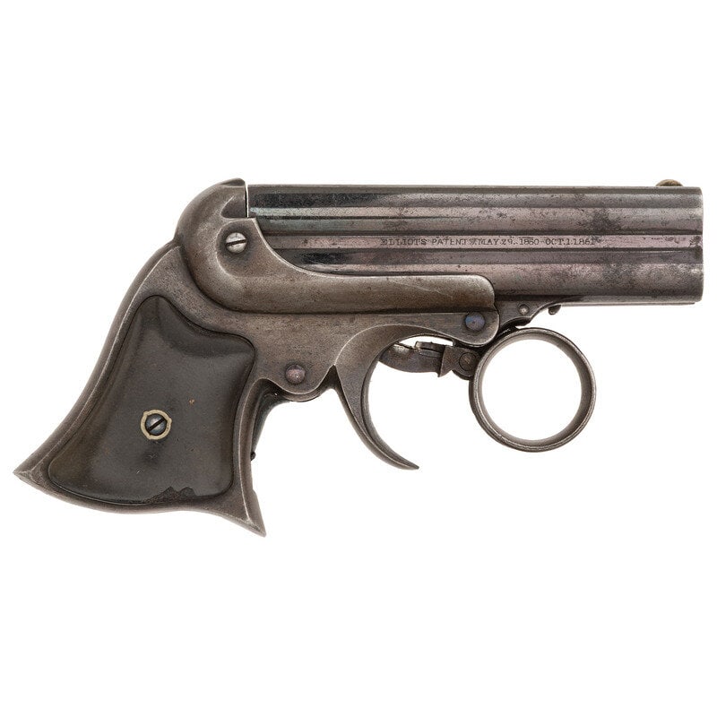 Remington Elliot .32rf Ring Trigger Pepperbox - Jun 24, 2025 | Freeman ...