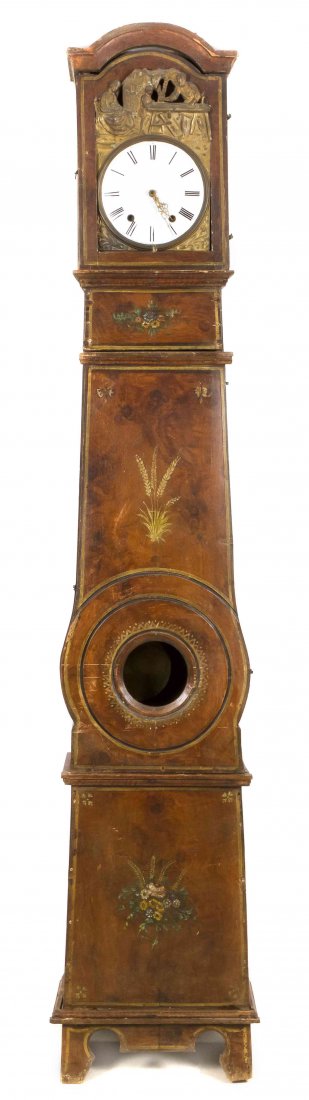 A French Provincial Painted Mobilier Clock, Height 92 x - Sep 12, 2013 ...