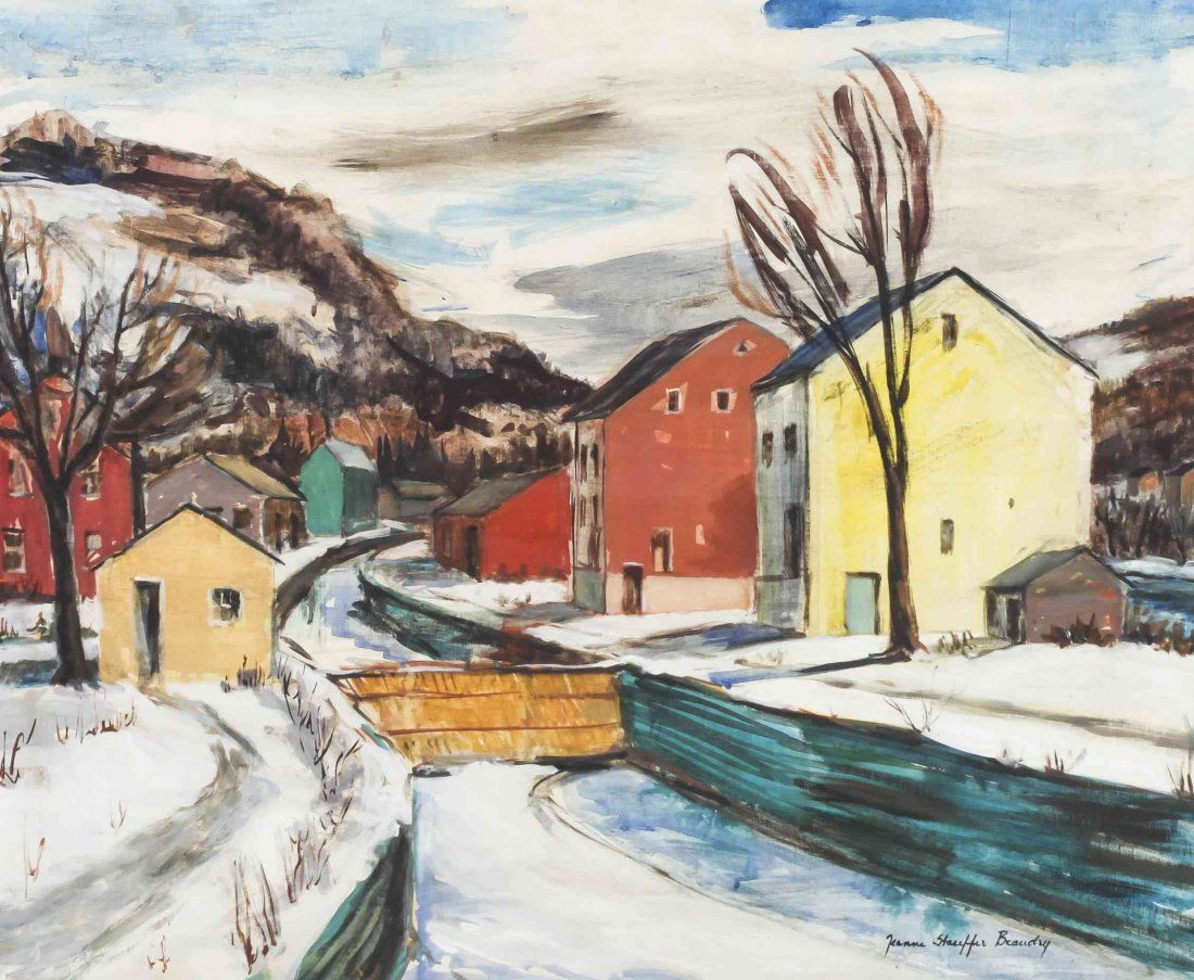 Jeanne Stauffer Beaudry, (American, b. 1917), Untitled