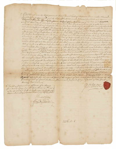 COLYEAR, DAVID, Earl of Portmore. ADS, 1p., 1726. Re: - Mar 27, 2014 ...