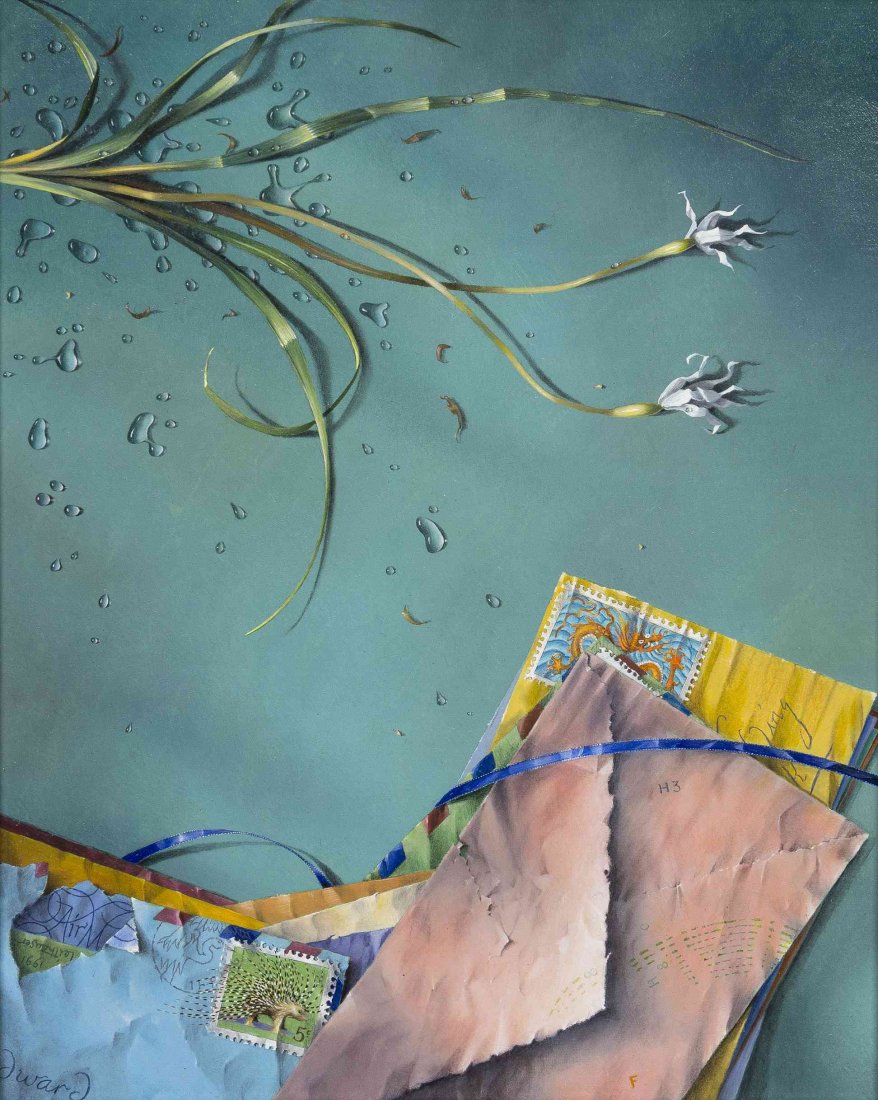 Mark Leithauser, (american, B. 1950), A Month Waiting,