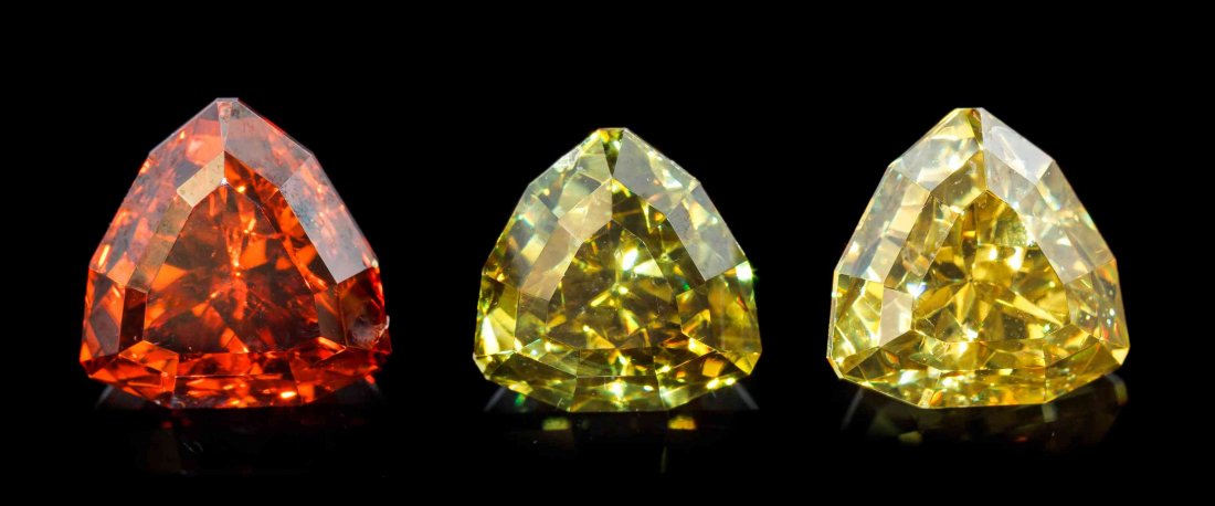A Collection of Faceted Sphalerite,, , consisting of