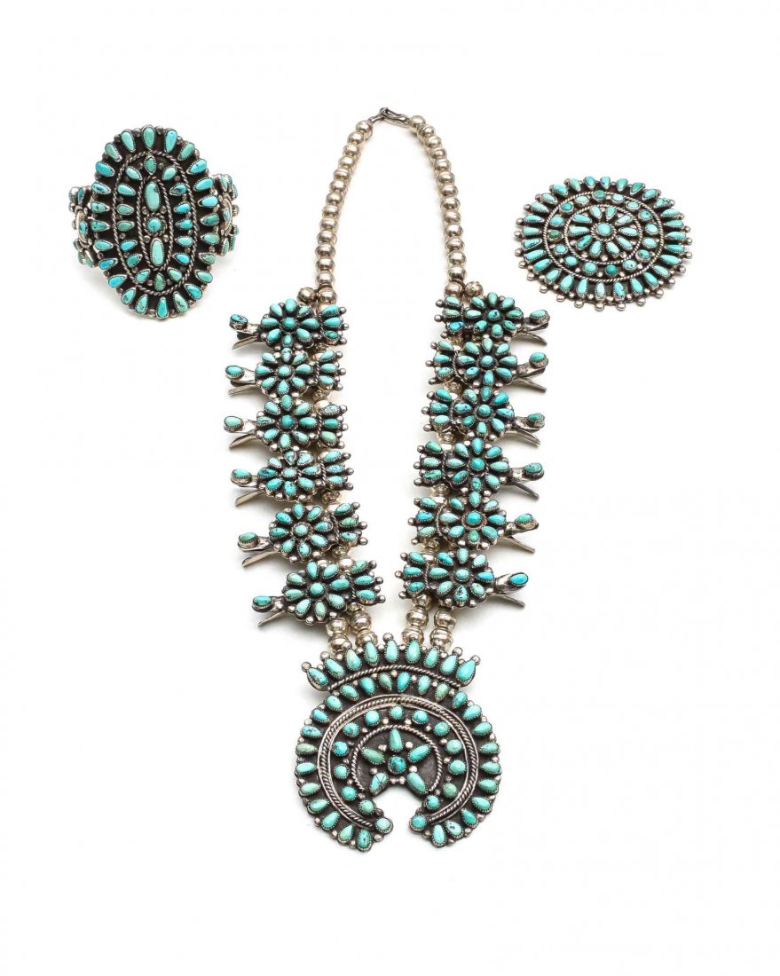 A Navajo Three Piece Set, Johnny Mike Begay, Length of