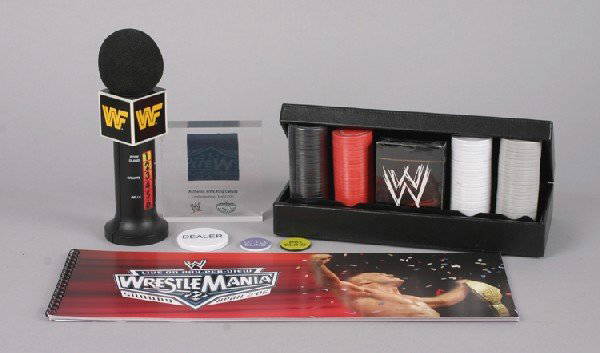 Mancow: A Group Of Wwe Items,