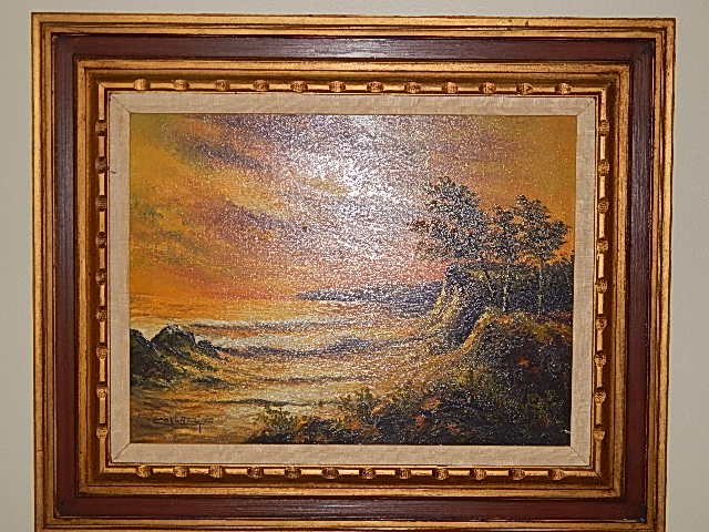 ORIGINAL OIL PAINTING ON CANVAS FRAMED J. COLLAZZI - Nov 21, 2014 | GLB ...