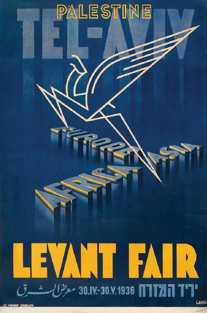 "the Levant Fair" Poster Designed By Oskar ...