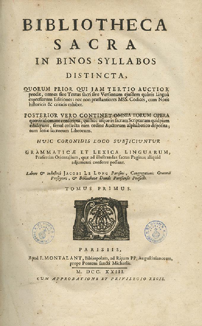 Bibliography Of Bible Editions And Books Pa...