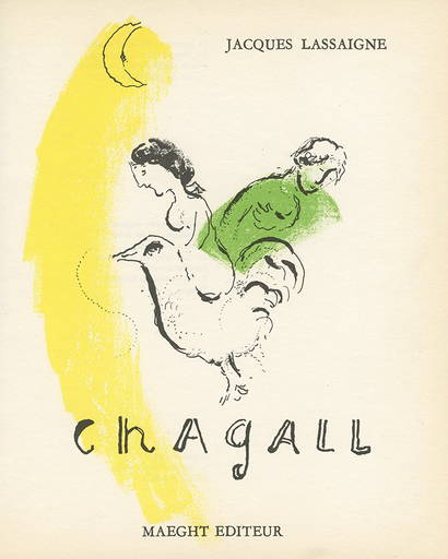 Marc Chagall Book With 15 Color Lithographs Paris,