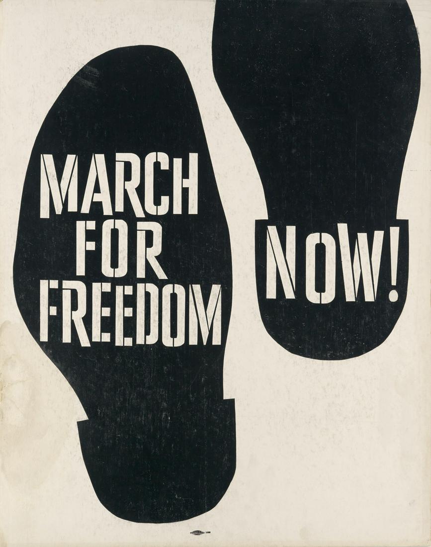 (CIVIL RIGHTS.) March for Freedom Now! - May 07, 2020 | Swann Auction ...