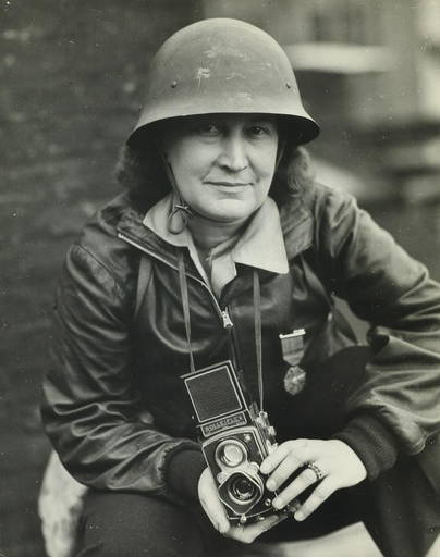 (woman Photojournalist) Three Portraits Of The Iconic