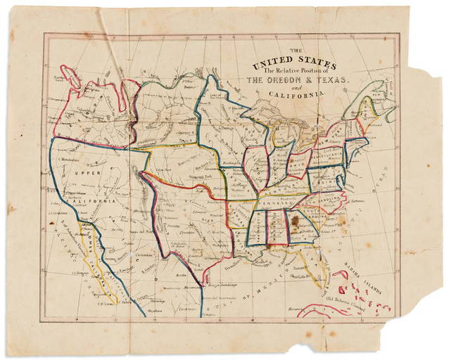 (oregon Boundary Dispute.) After James Wyld. The United